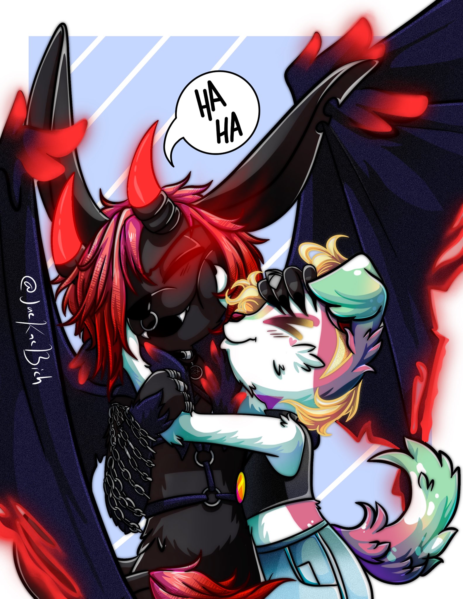 Dragons Mating With Wolves