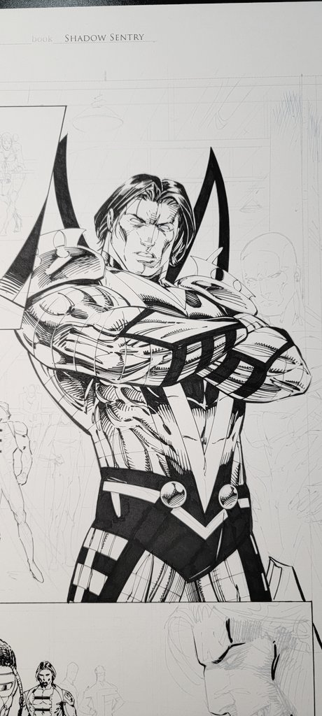 Eric Ninaltowski SHADOW SENTRY #2 is In-Demand on Twitter: "SHADOW SENTRY Book 2 Progress report ...