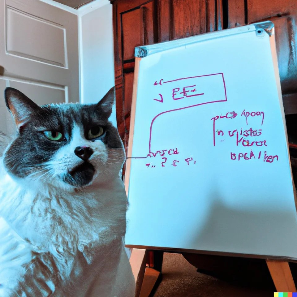 Charly Wargnier 🇺🇦 on Twitter: "#7 "A photo of my cat getting frustrated trying to explain VC ...