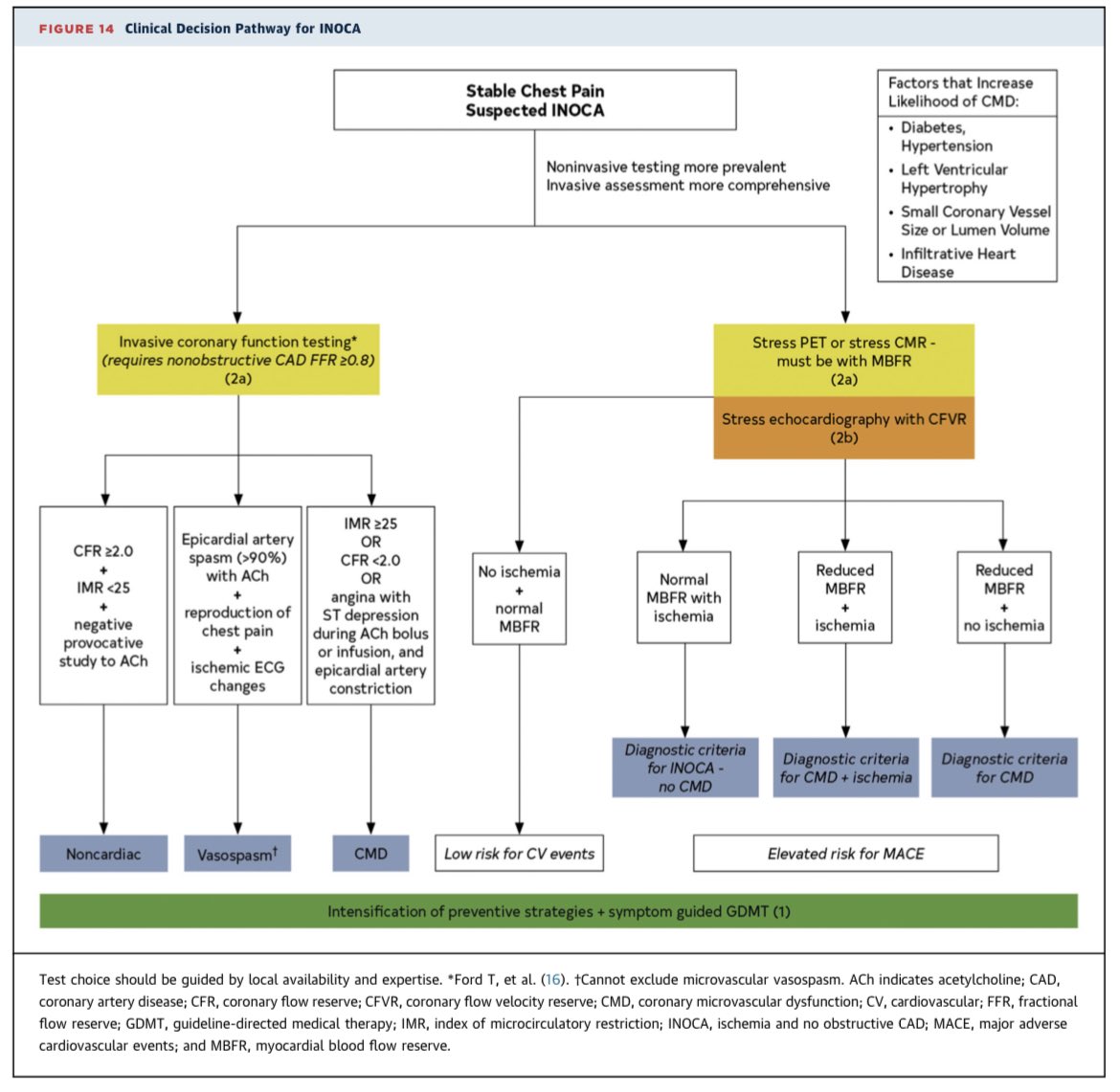 Snapshots from ACC Guideline for chest pain evaluation and diagnosis ...