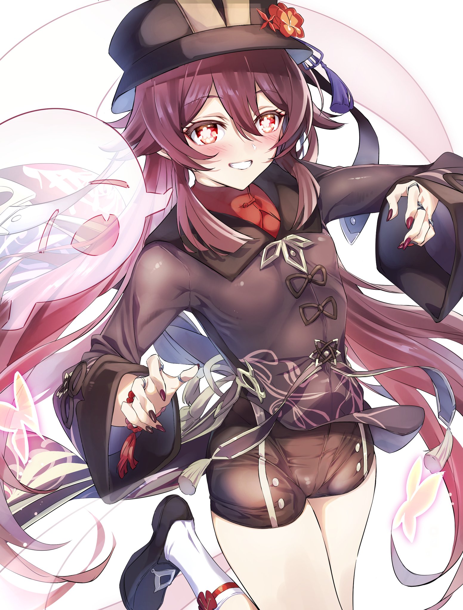 ニコ@kenzen on Twitter: "胡桃を描きました（健全 ＃原神 https://t.co/8W171gFzO3" / Twitter