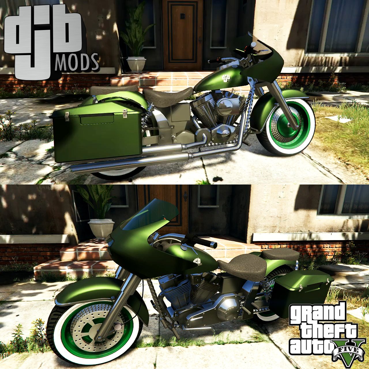 Western Bagger Western Motorcycle Company Bagger From GTA 5