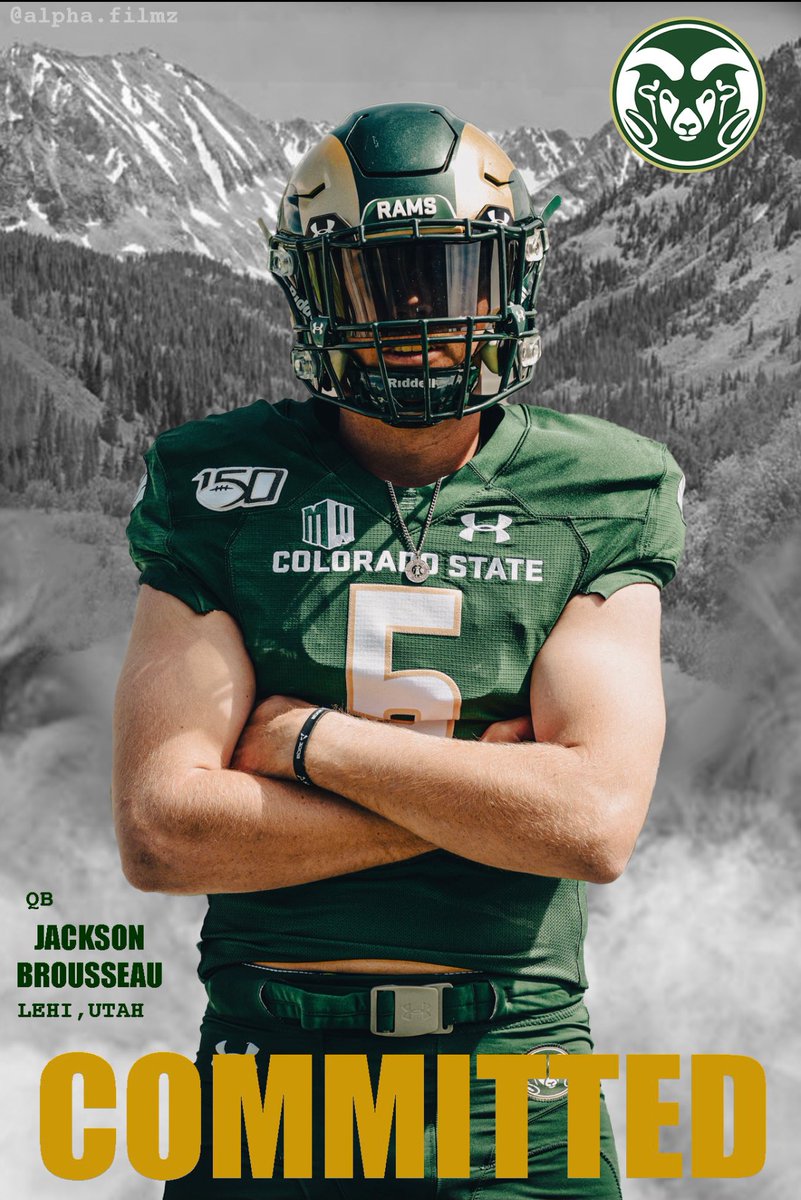 2023 3* QB Jackson Brousseau commits to Colorado State : r/CFB