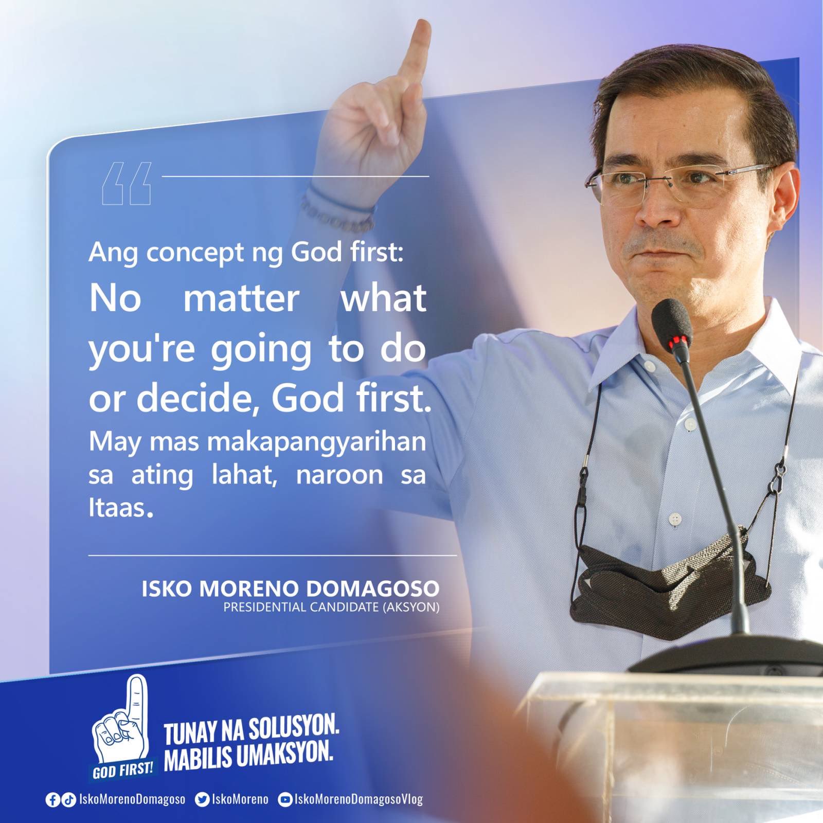Isko Moreno Quotes Philippine Elections May 2022: Candidates To