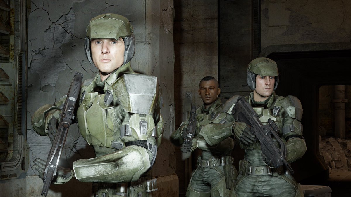 Halo 2 Anniversary Marines