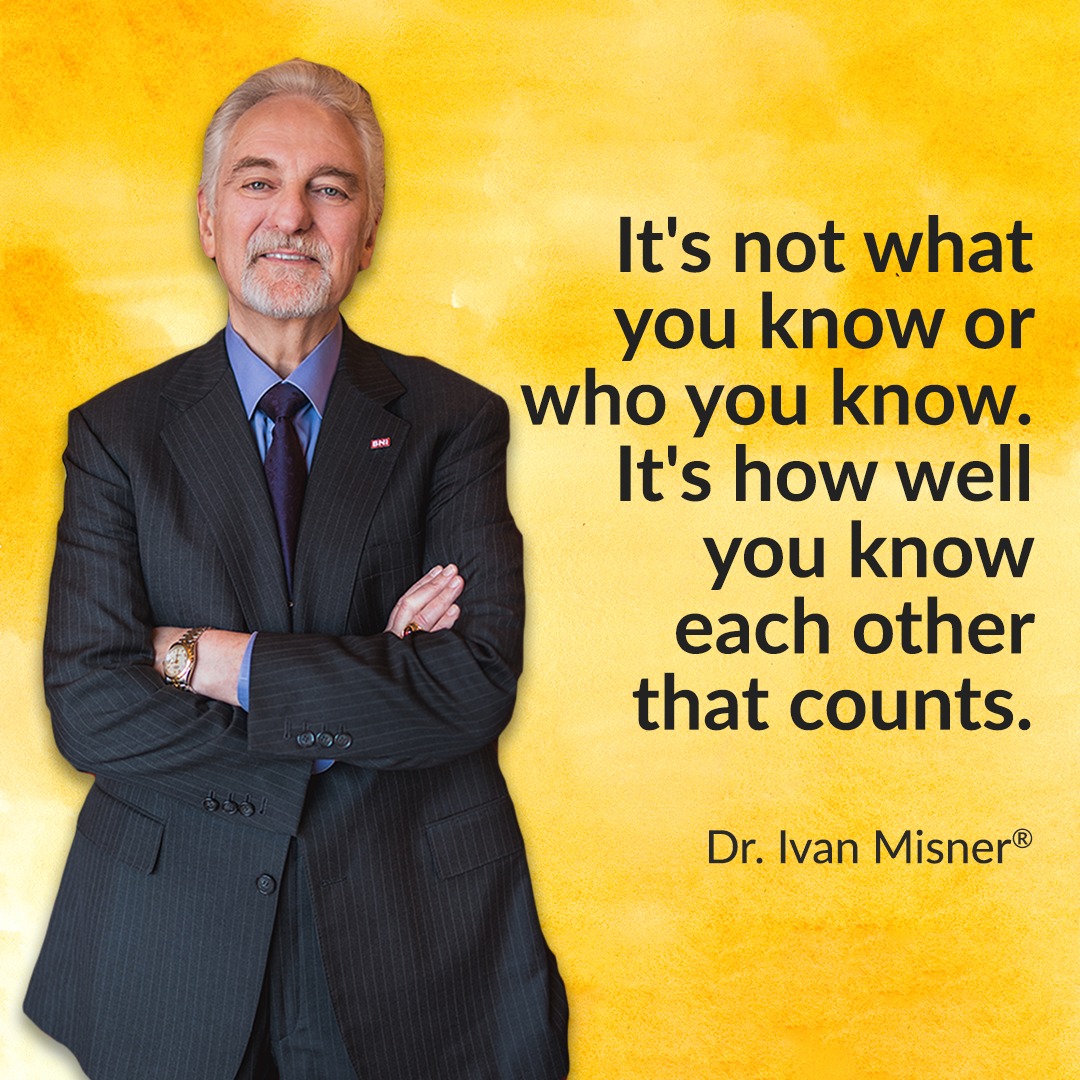 Ivan Misner Quotes Networking Is Not About Hunting. It Is About