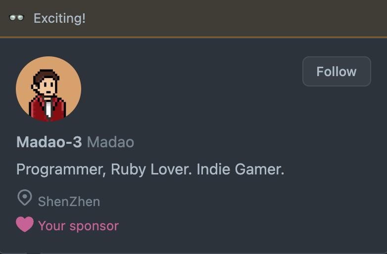 guoyu.eth on Twitter: "Thanks to Madao and walkiwalk for being Github sponsors of the CodeforDAO ...