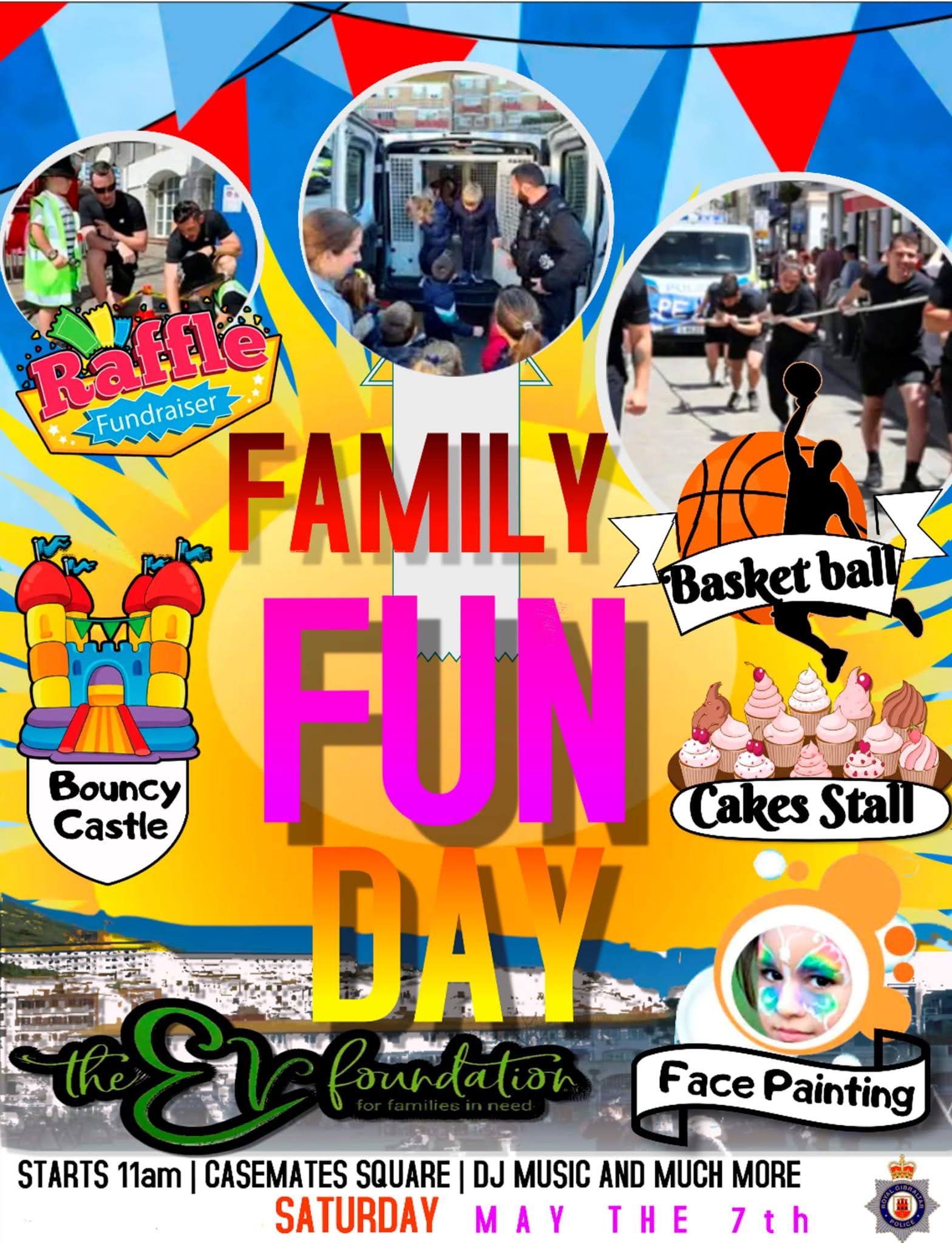 Family Fun Day Background