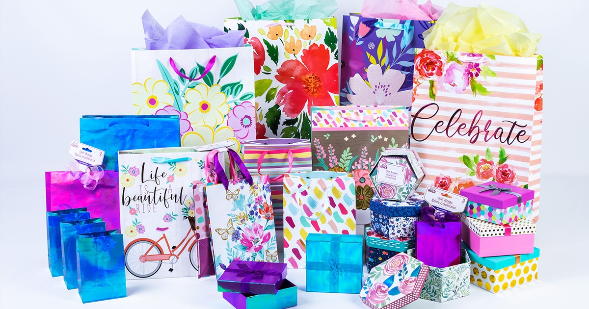 Dollar Store Gift Bags