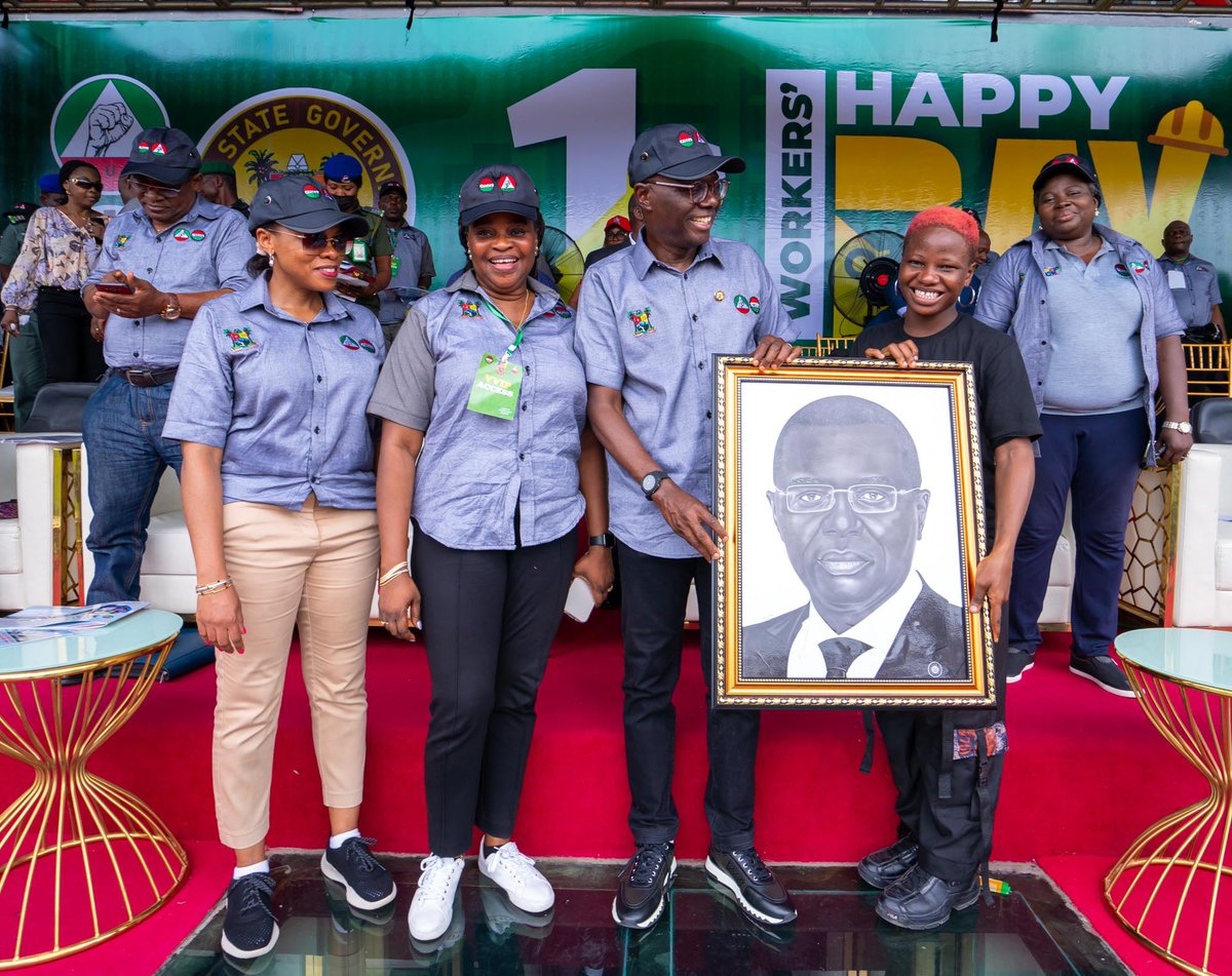 It was with great pleasure that I joined all workers of Lagos State ...