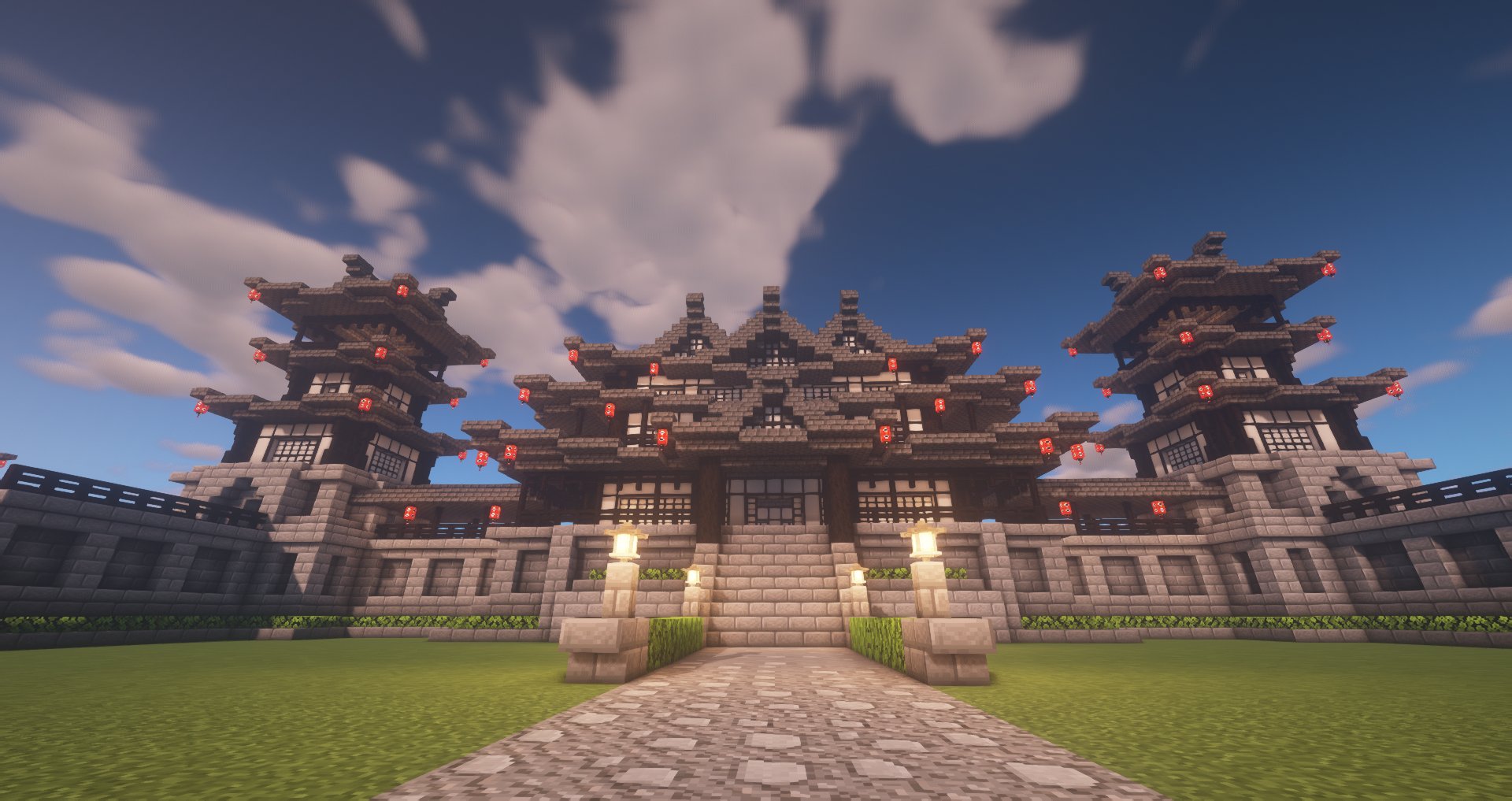 Chinese House Minecraft Map EPIC Chinese Village Transformation!