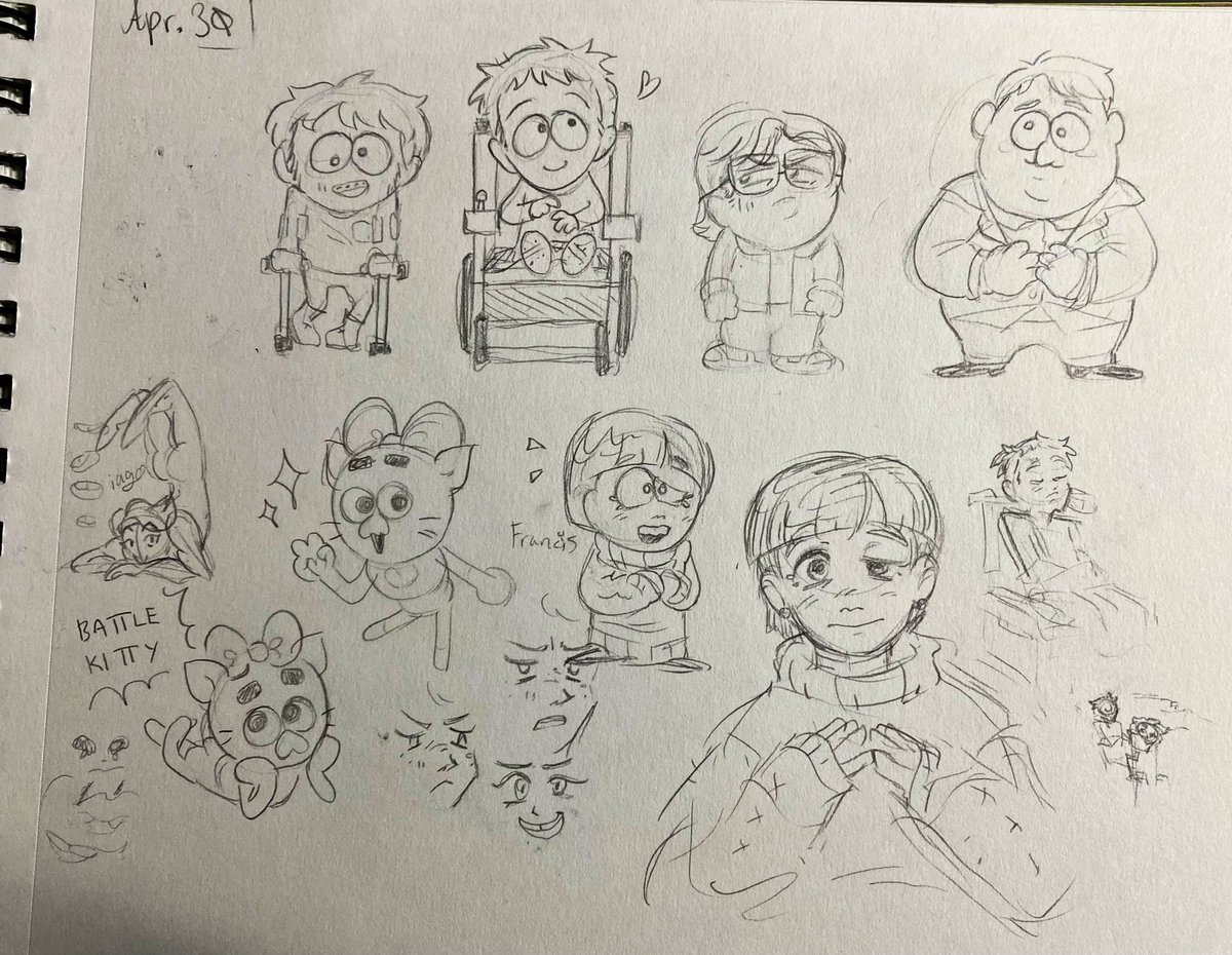 「was drawing southpark while watching battlekitty but i got d」🌈super kayの漫画