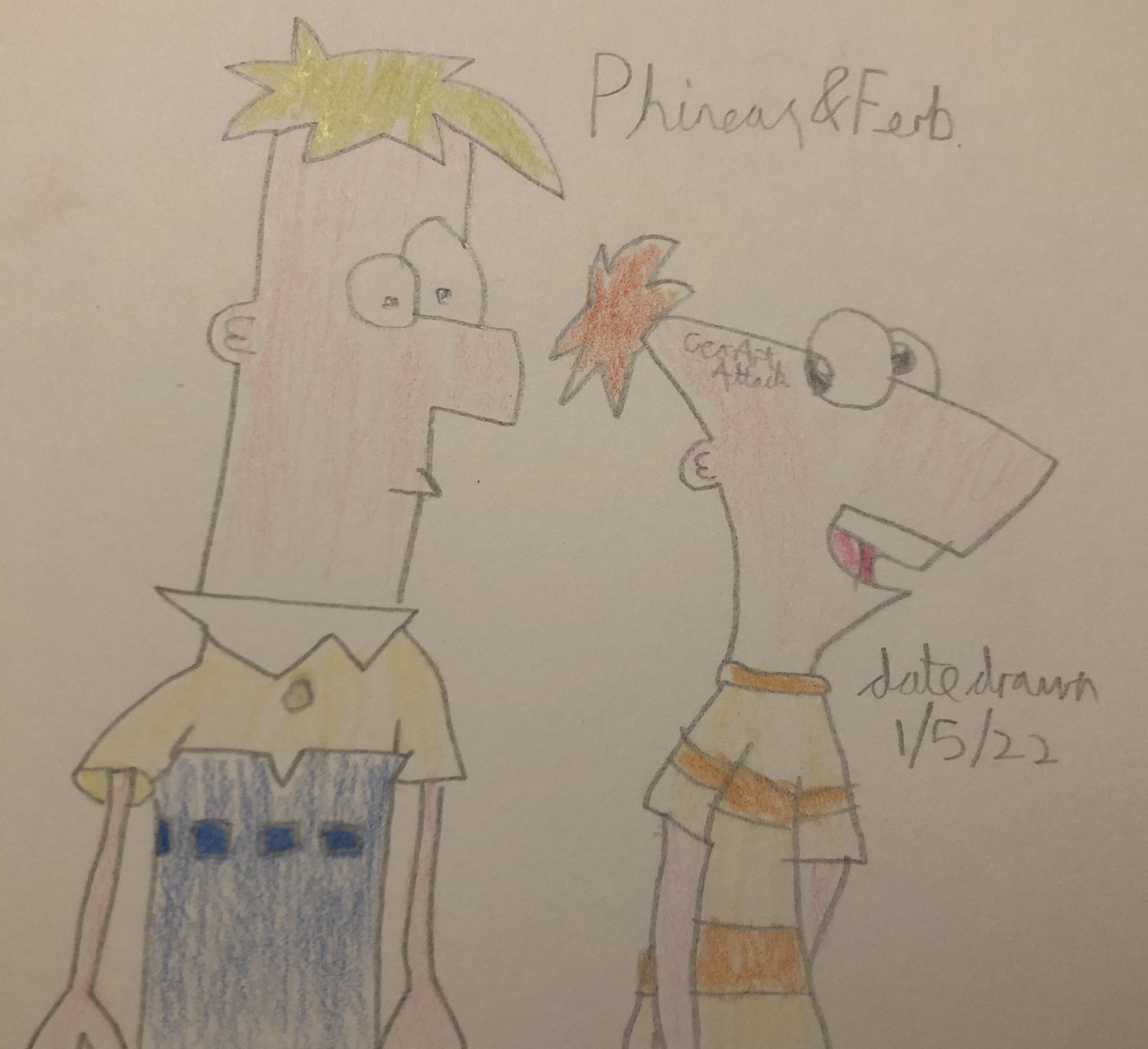 Ferb Drawing