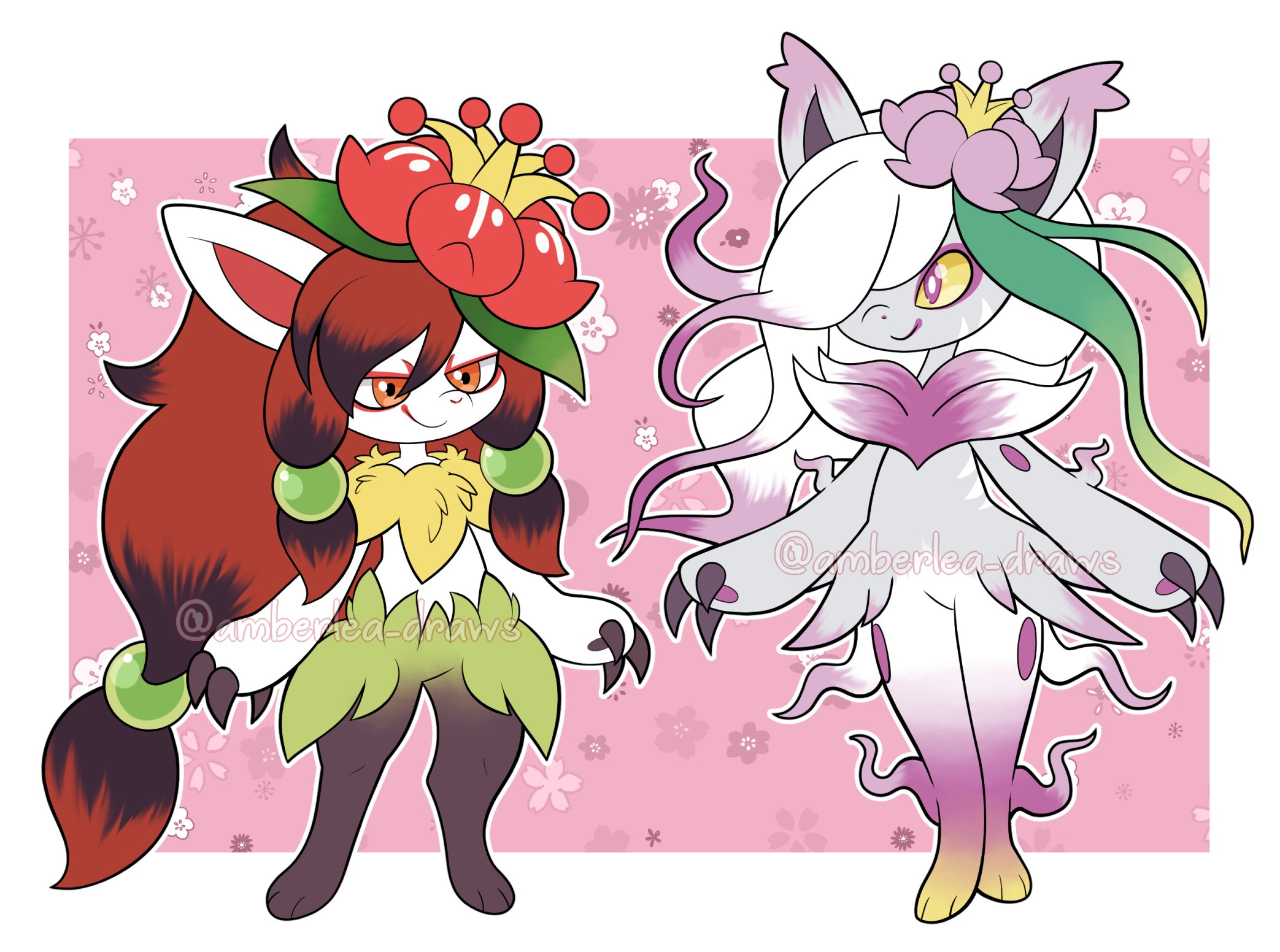 Amberlea Comms Open on Twitter: "Zoroark/Lilligant fusion adopts!🦊🪷 https://t.co/YCElQvYWOs ...