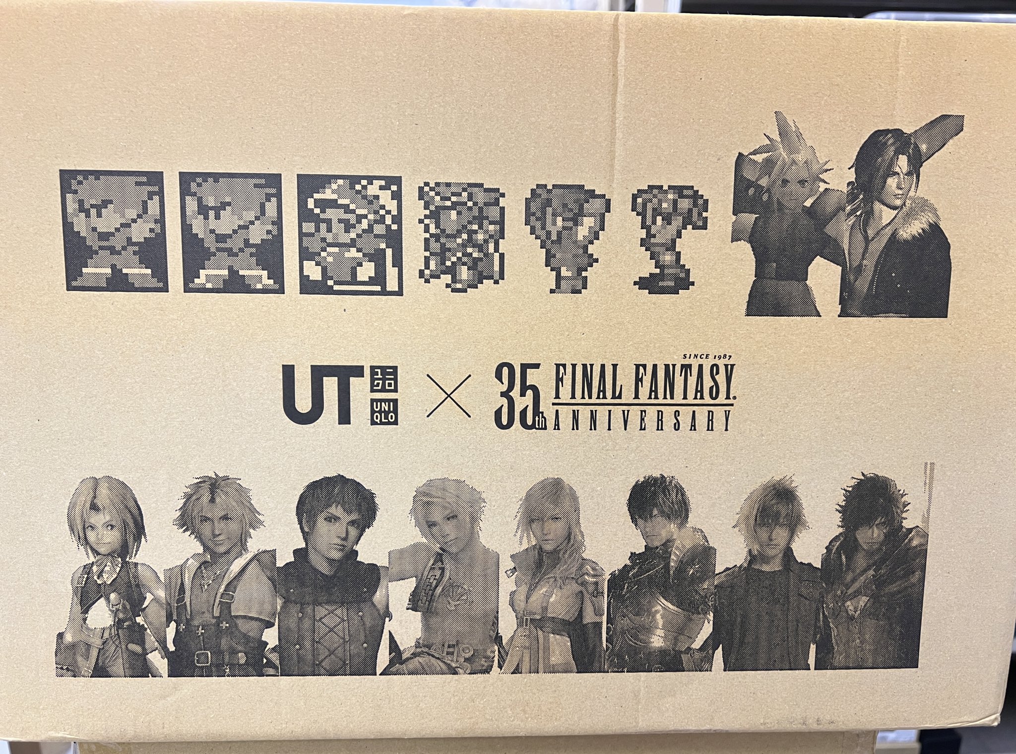 47％割引M注文割引 FINALFANTASY 35th Anniversary UT BOX Tシャツ/カットソー(半袖/袖なし) トップスM-OTA.ON.ARENA.NE.JP