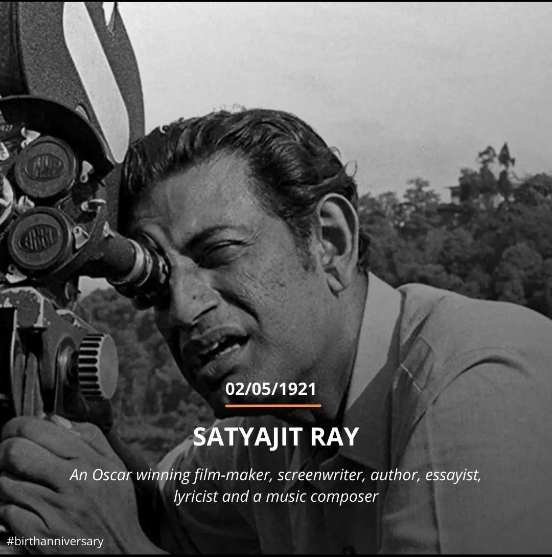 Satyajit Ray With Oscar