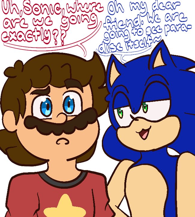 Sonic X Mario