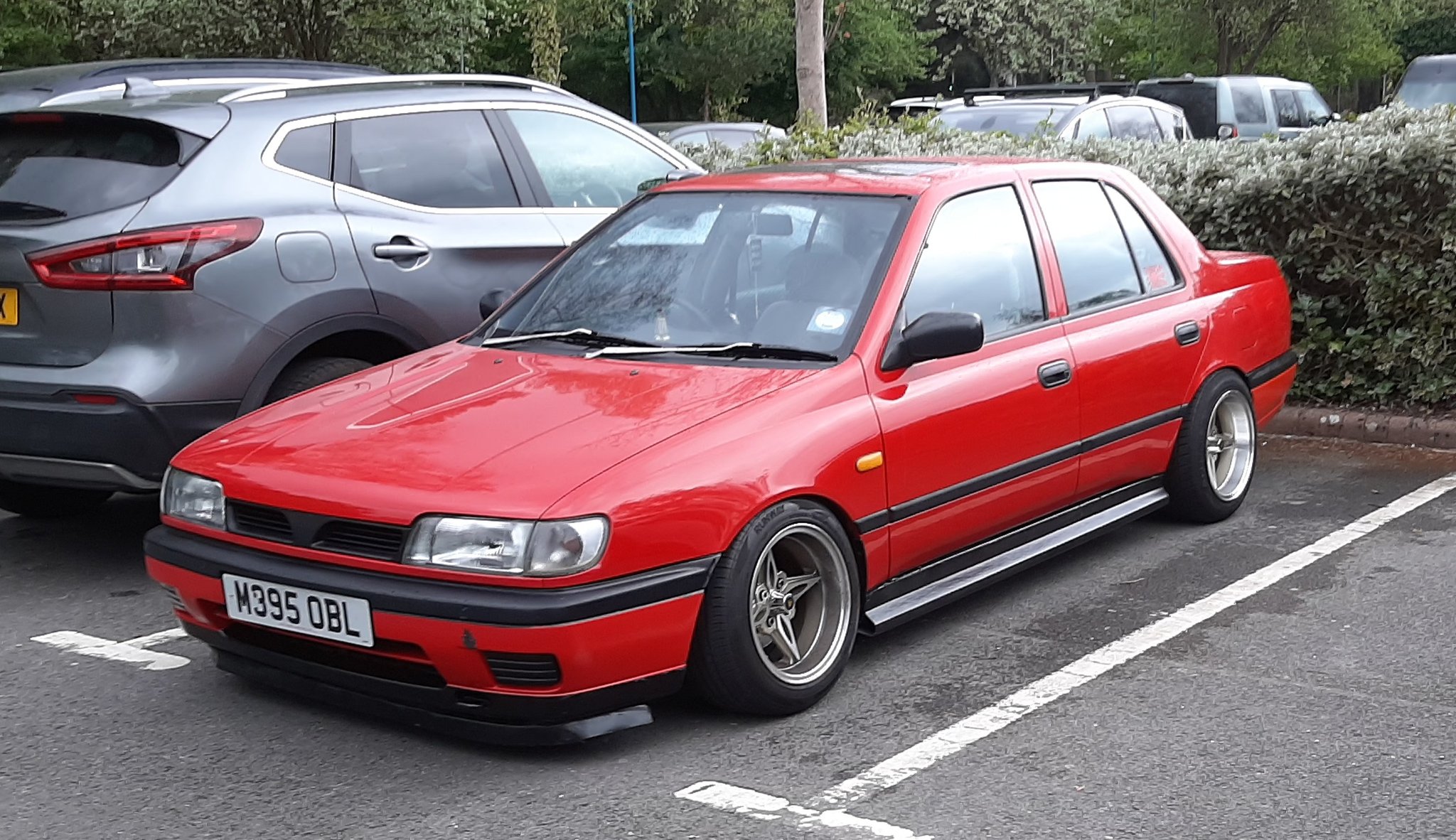 Stanced Nissan Sentra