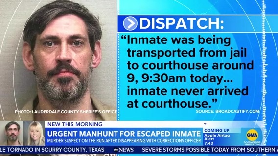 Good Morning America On Twitter Urgent Manhunt Underway For Escaped