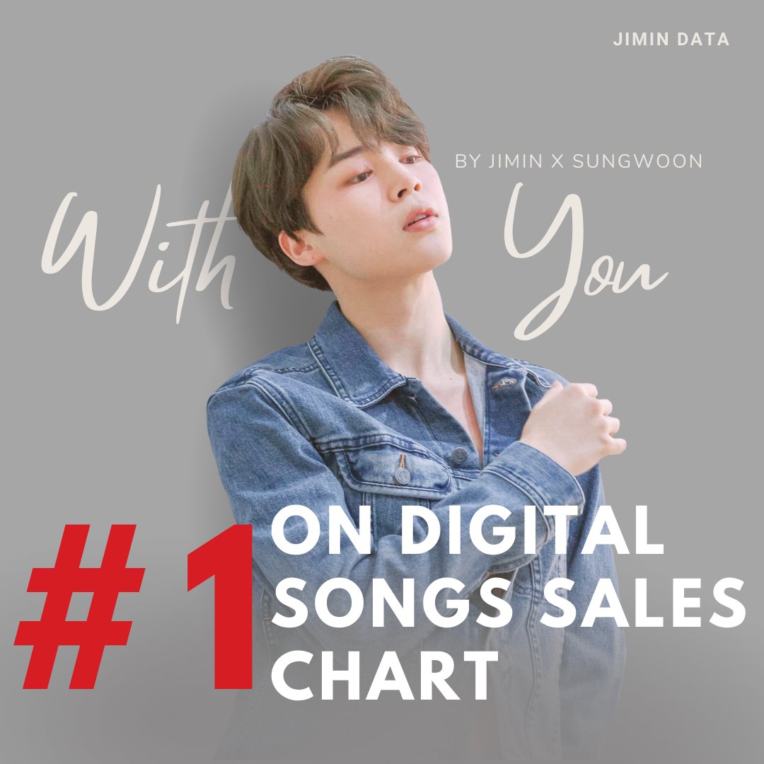 JIMIN DATA | Buy & Stream With You💙 on Twitter: ""With You" debuts at #1 on this week’s Digital ...