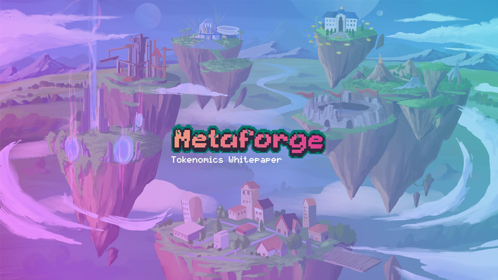 METAFORGE | GHOST GUYS on Twitter: "🪙THE METAFORGE TOKENOMICS paper for anyone who wanted to see ...