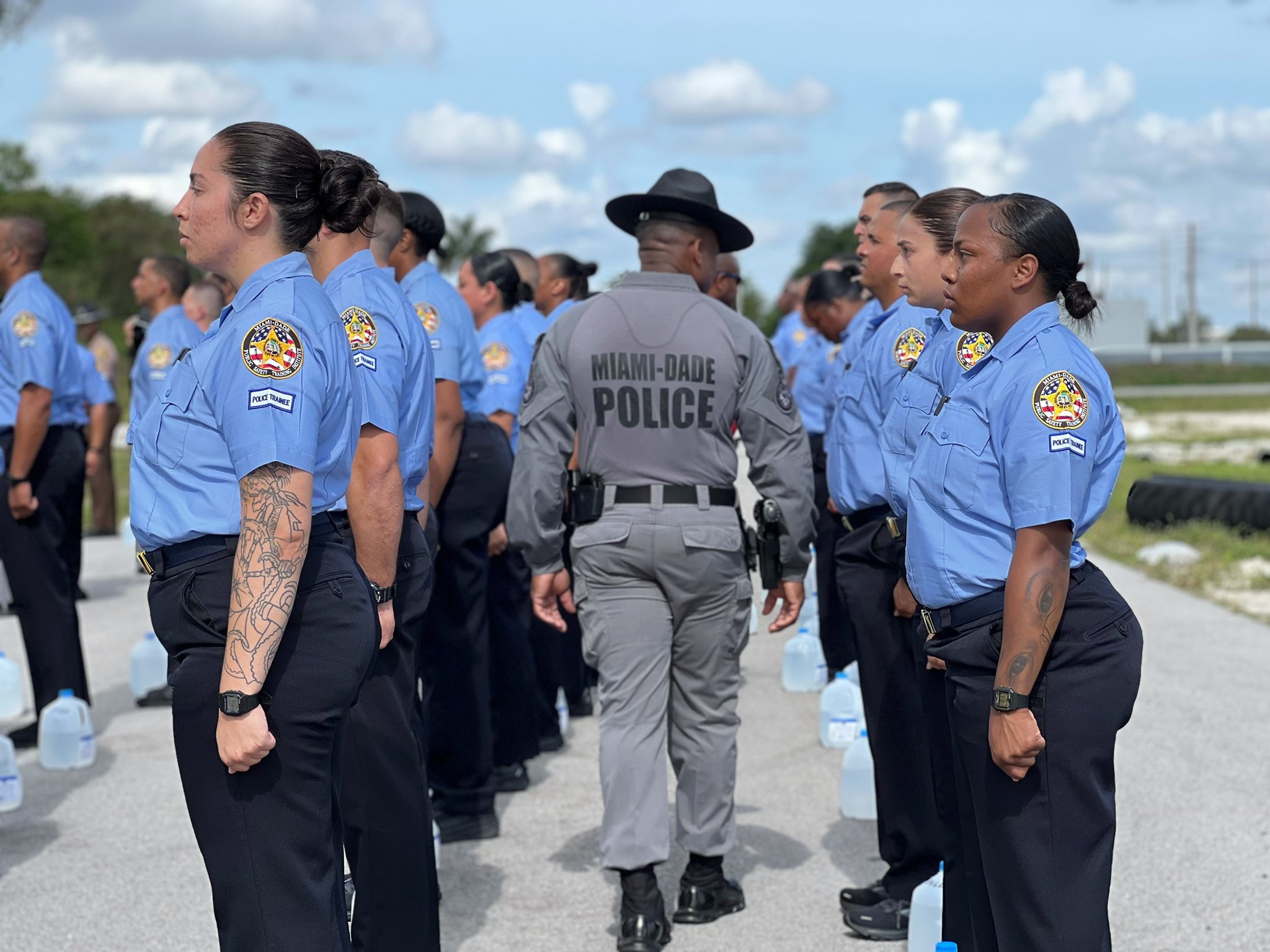 Miami Dade Police Officers Class A Uniforms