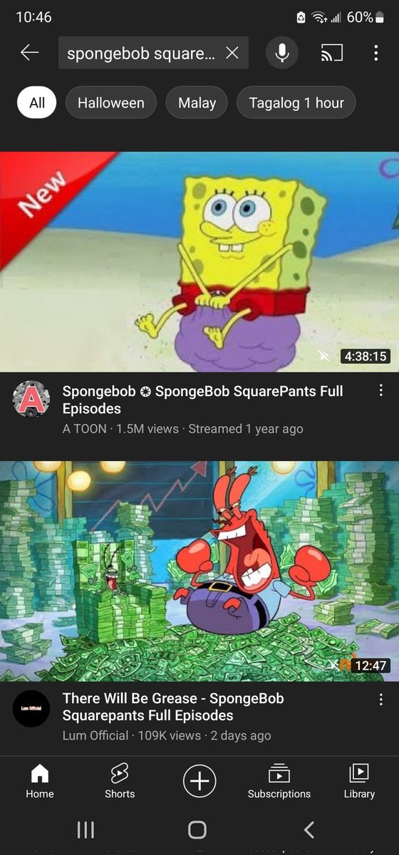 Tagalog Memes Spongebob