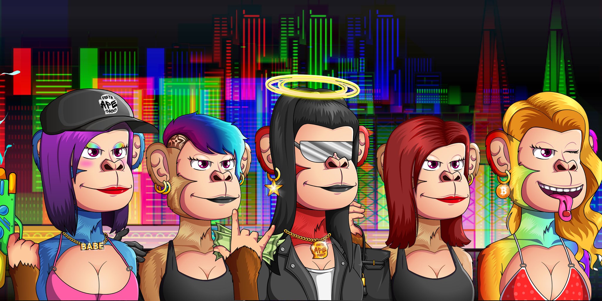 Meta Ape Gang 🔫🥃 | SOLD OUT on Twitter: "Get ready... it's getting hot in here!🥵 Meta Babe ...