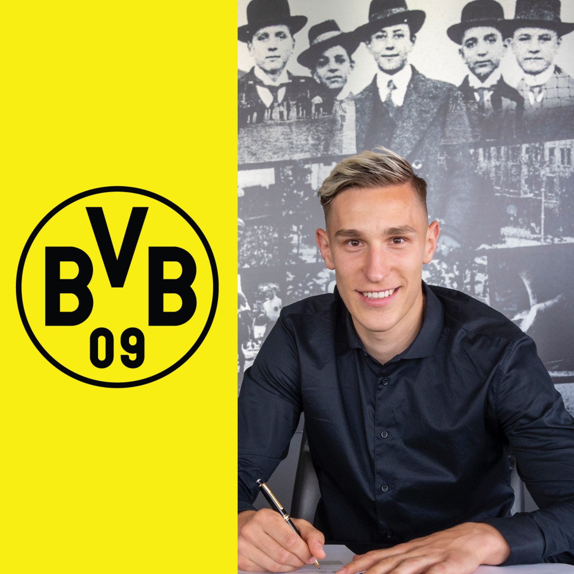 Invictos on Twitter: "OFICIAL. Nico Schlotterbeck es nuevo jugador del BVB. Llega del Freiburg ...
