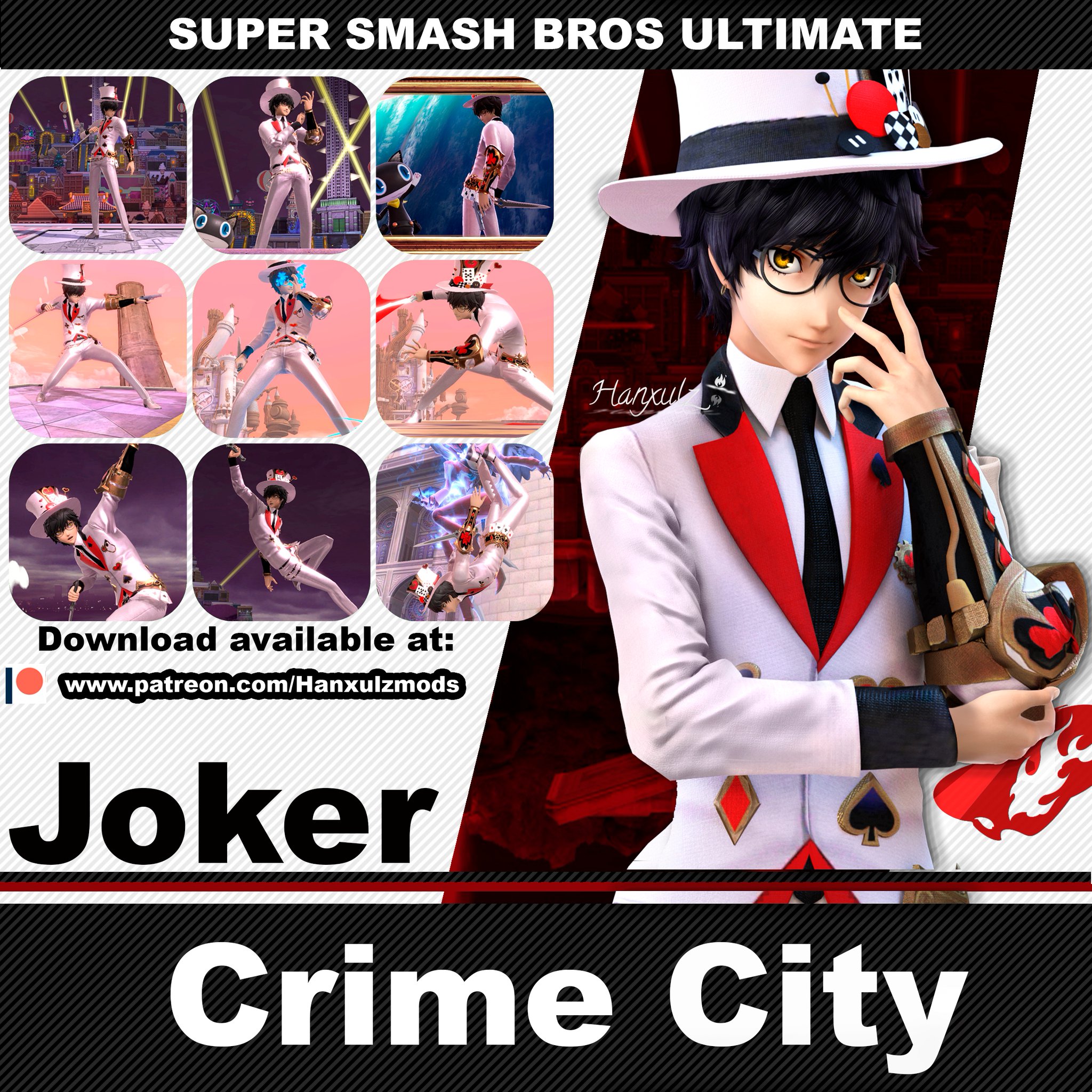 Hanxulz Ultimate Mods on Twitter: "SSBU Mod: Joker (Crime City) Download Available here: https ...