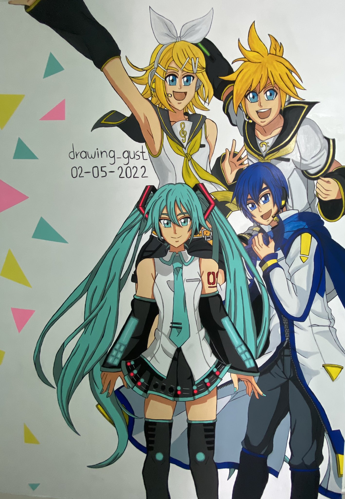 Rin Vocaloid Drawing