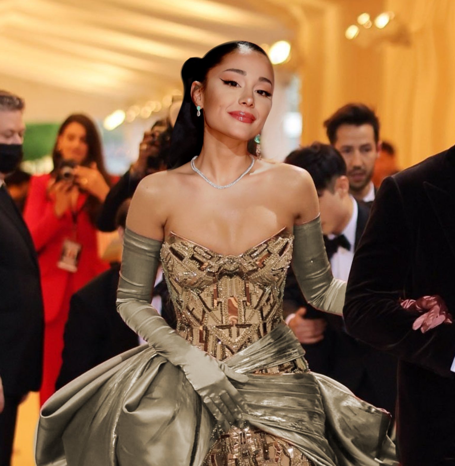 dev ᴺᴹ on Twitter: "Ariana Grande at the 2022 #MetGala. https://t.co/QSeekdkeKM" / Twitter