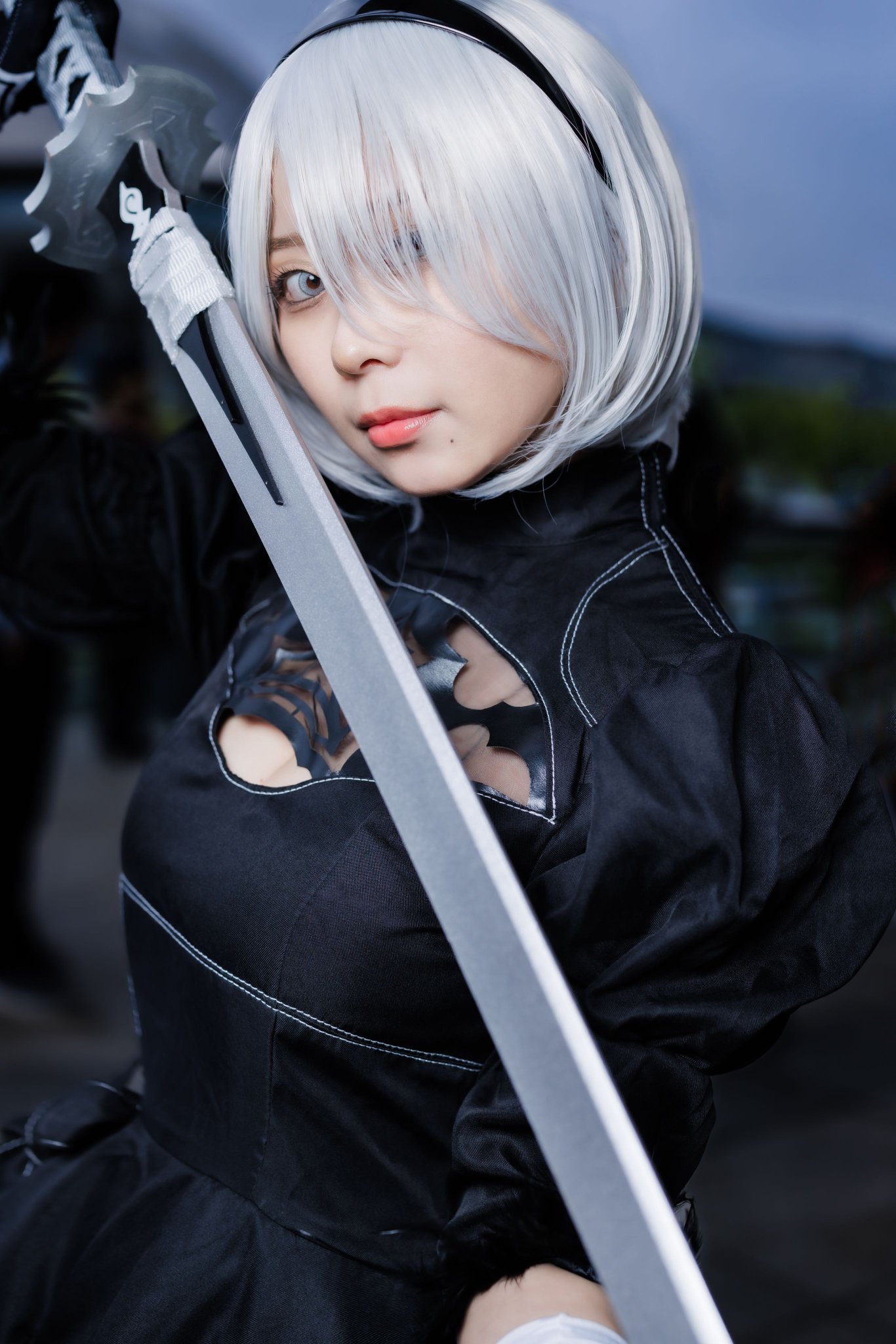 蒼猫いな🦄💙💜1stDVD🐈️5/27💗 on Twitter: "2022/04/29 ニコニコ超会議 NieR:Automata ヨルハ二号B型（2B） Photo📷 (@catrina ...
