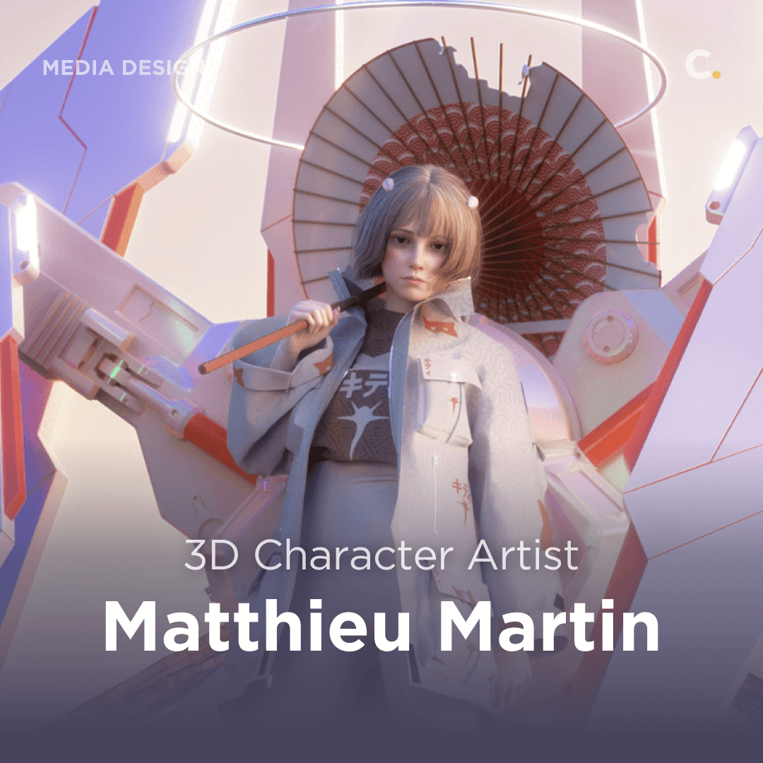 Coloso Global on Twitter: "3D Character Artist Matthieu Martin's Class for "Creating Futuristic ...