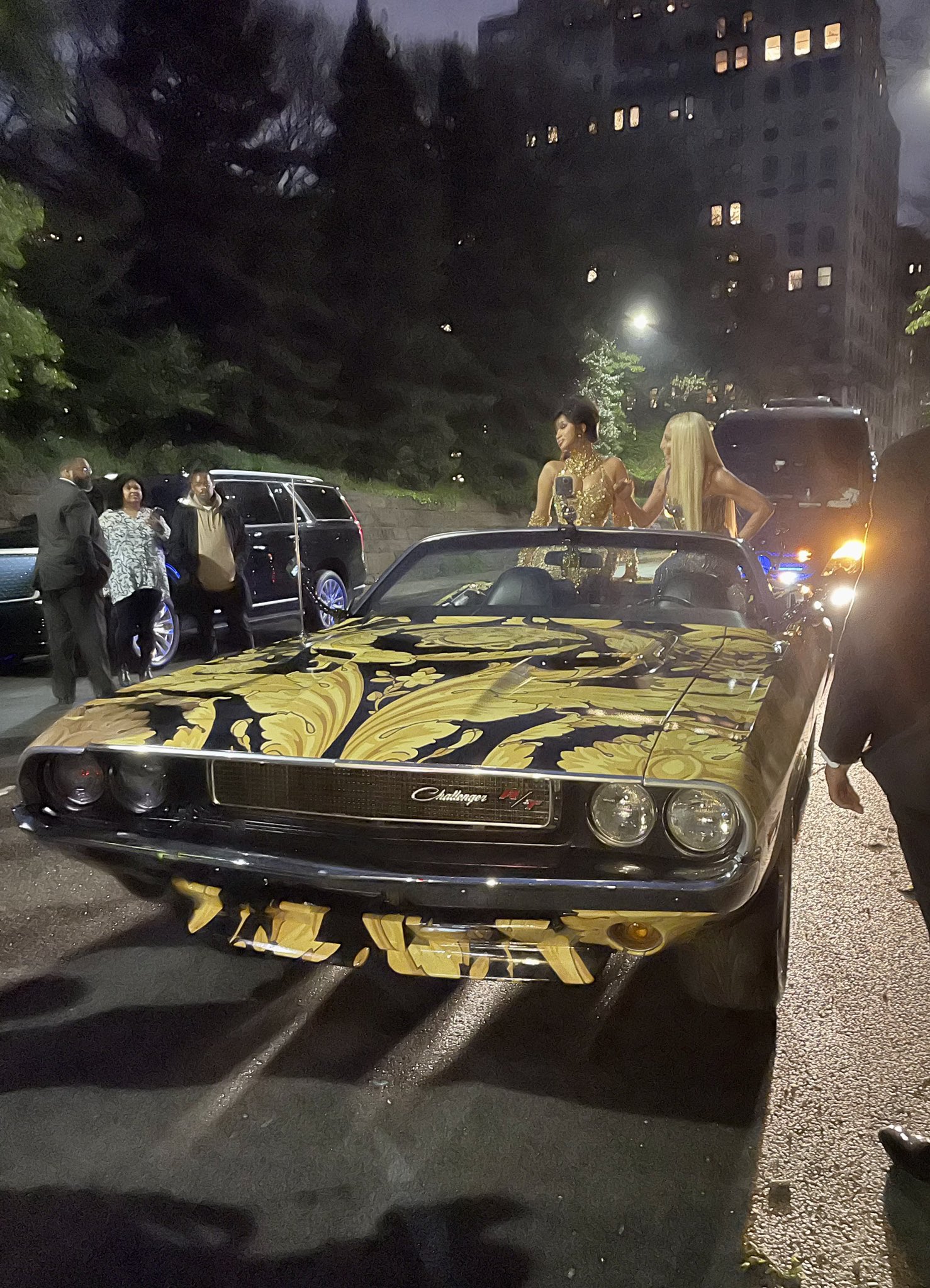 Donatella Versace Car