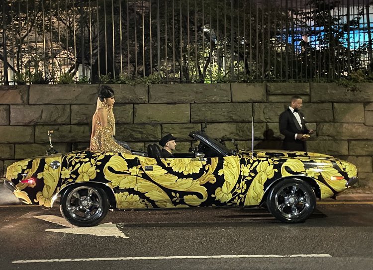 Donatella Versace Car