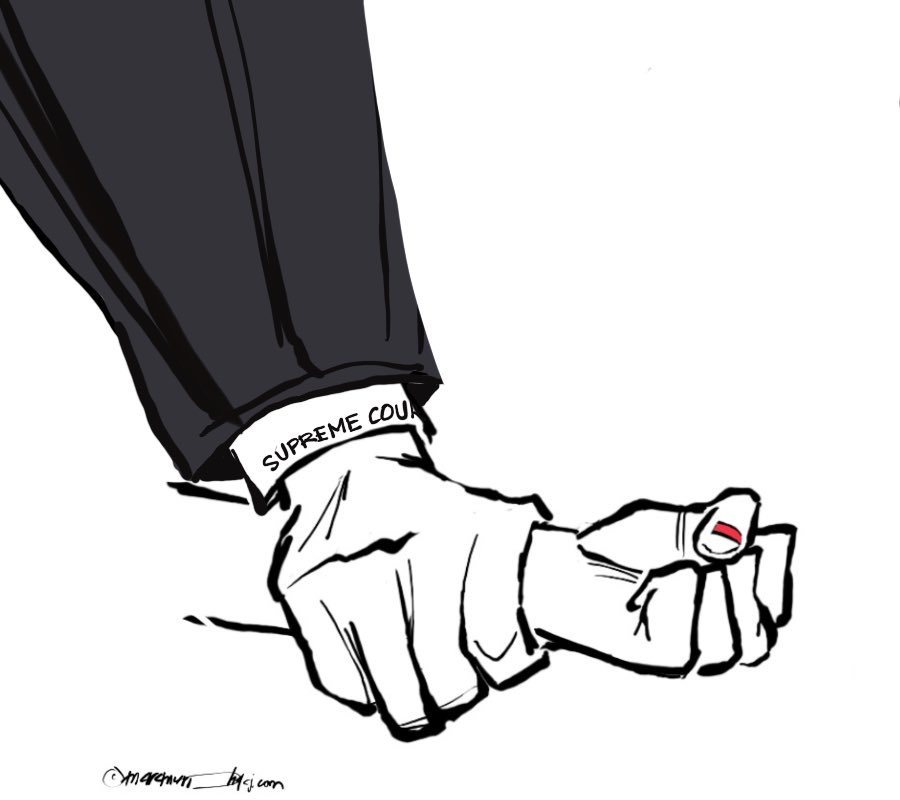 11th Amendment Illustration