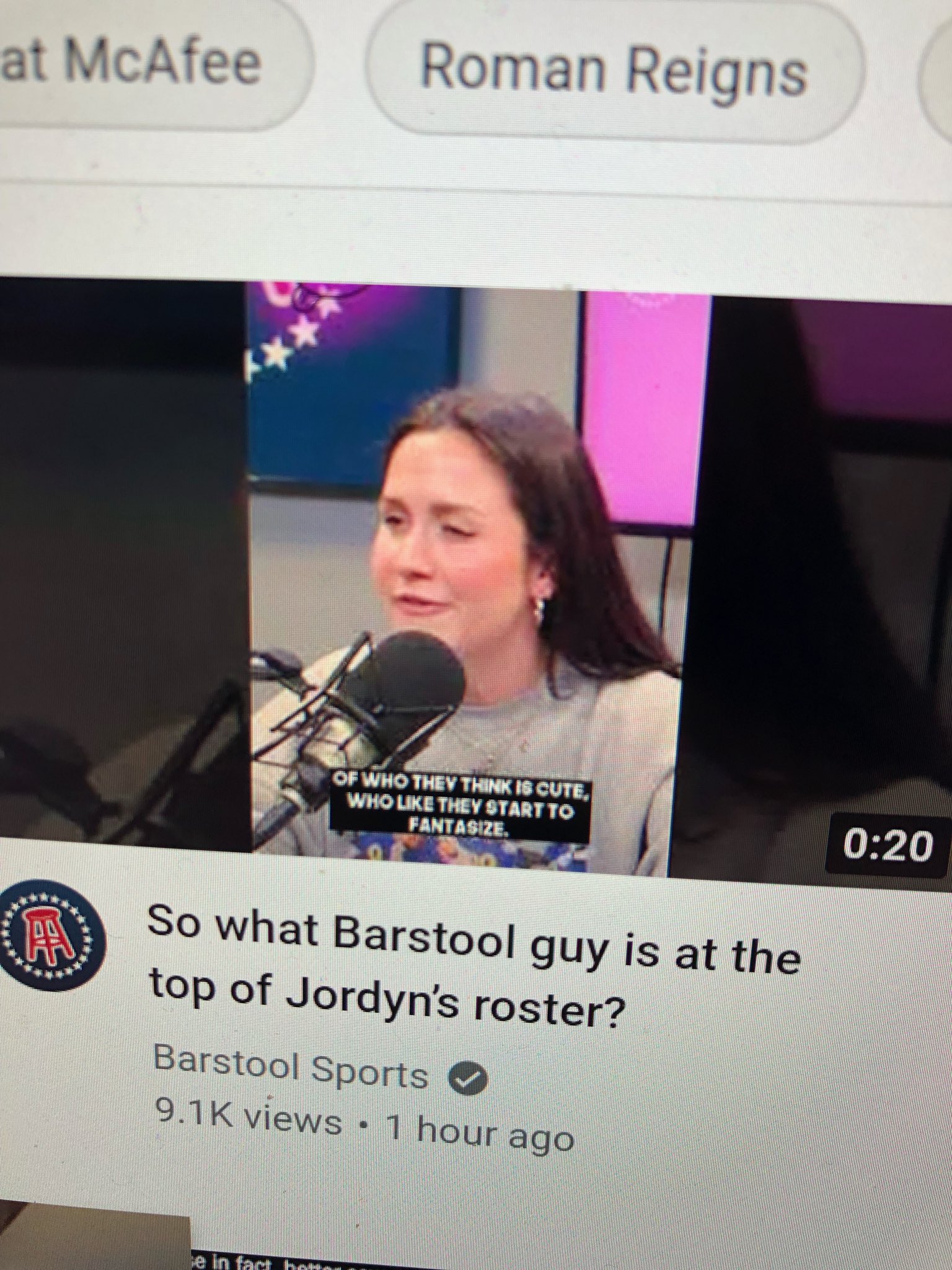 Jack Mcguire On Twitter So What Barstool Girl Would Jack Mac Like To
