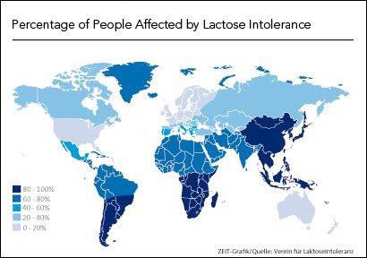 Lactase Persistence Map