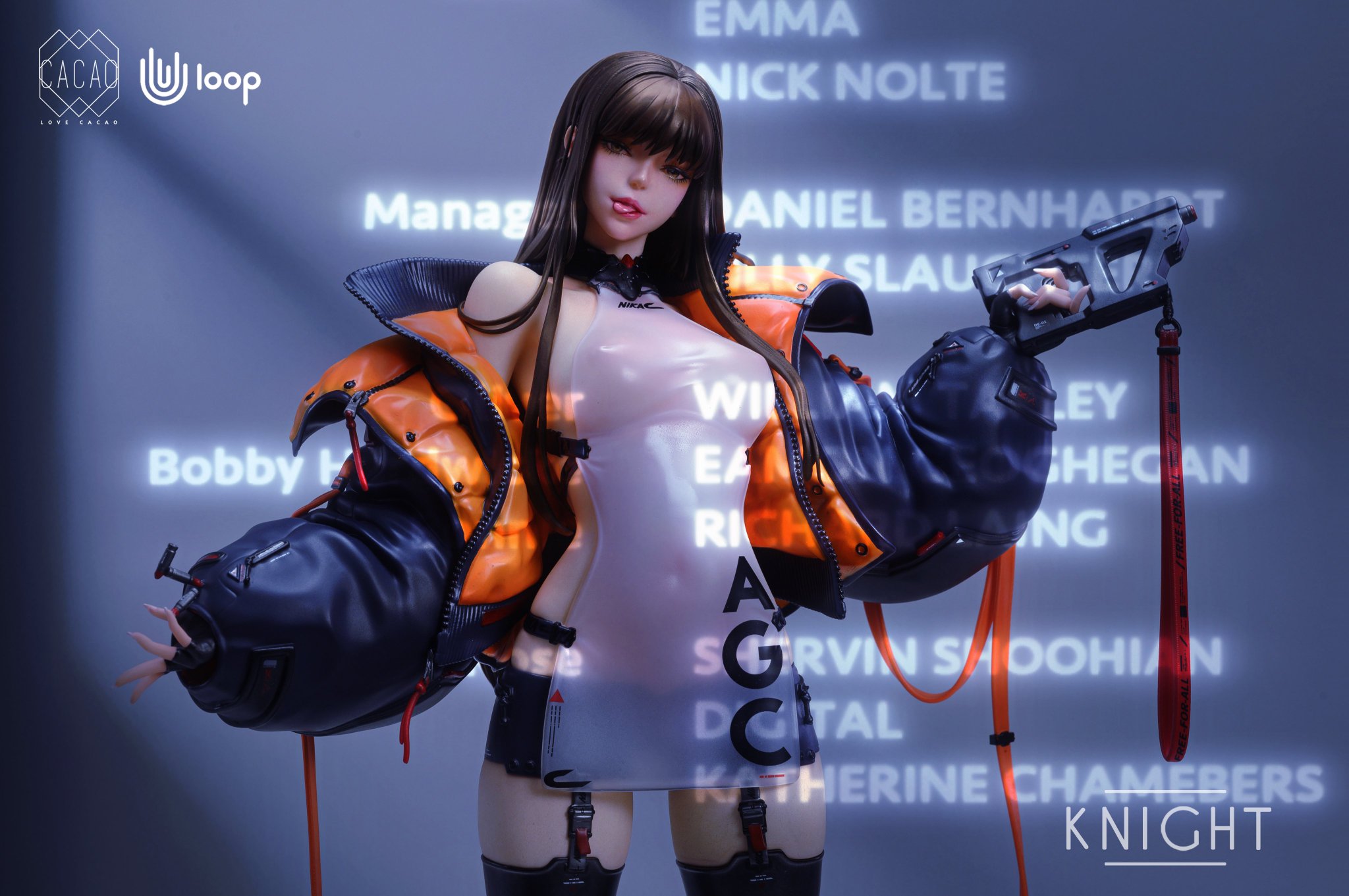 HHamajippa on Twitter: "《Knight》开启预留 U-loop 联名韩国知名艺术家Lovecacao 授权限量珍藏版GS系列第二款 《Knight》开启预留 比例：1: ...