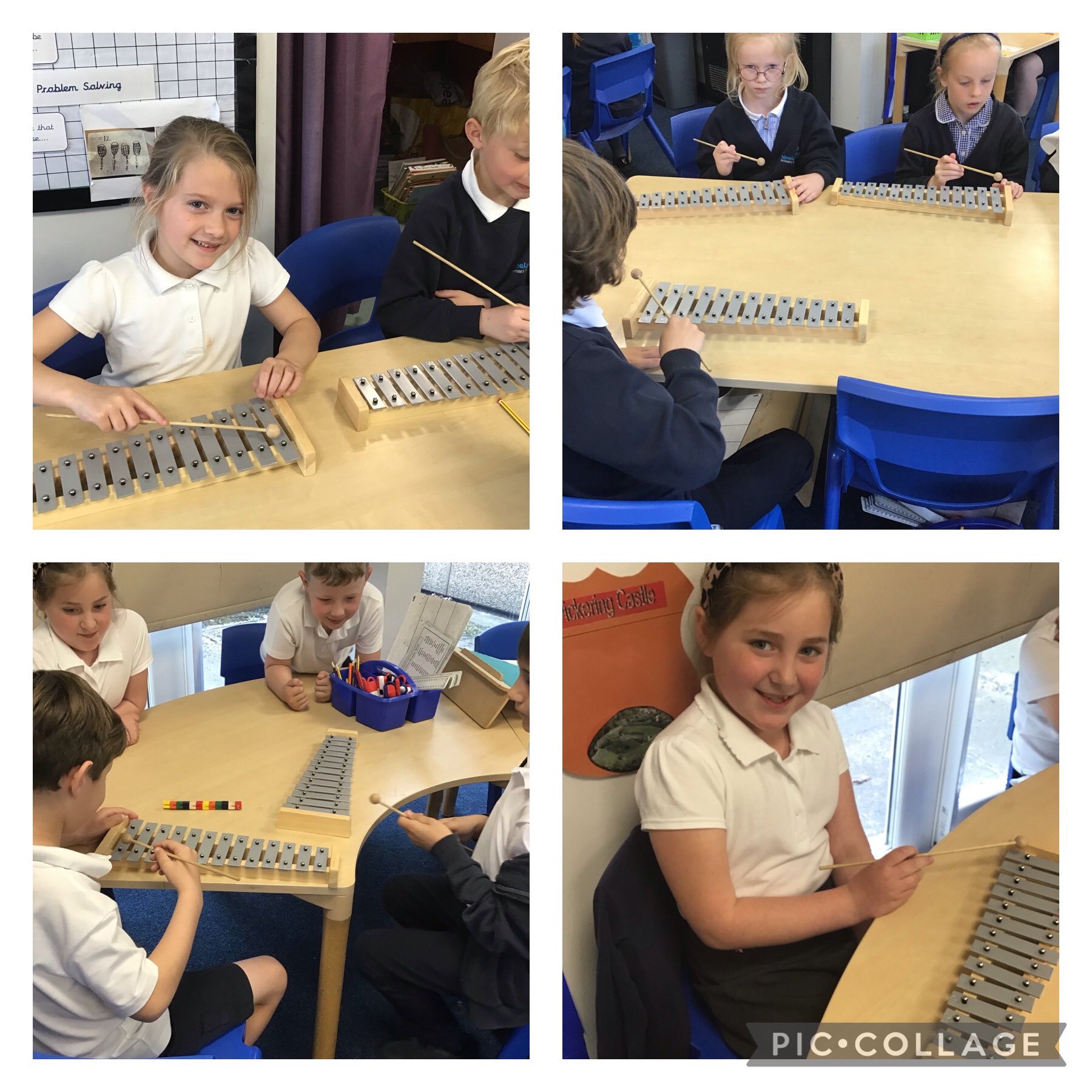 Ninelands on Twitter: "Class 6 have been learning how to play the ...