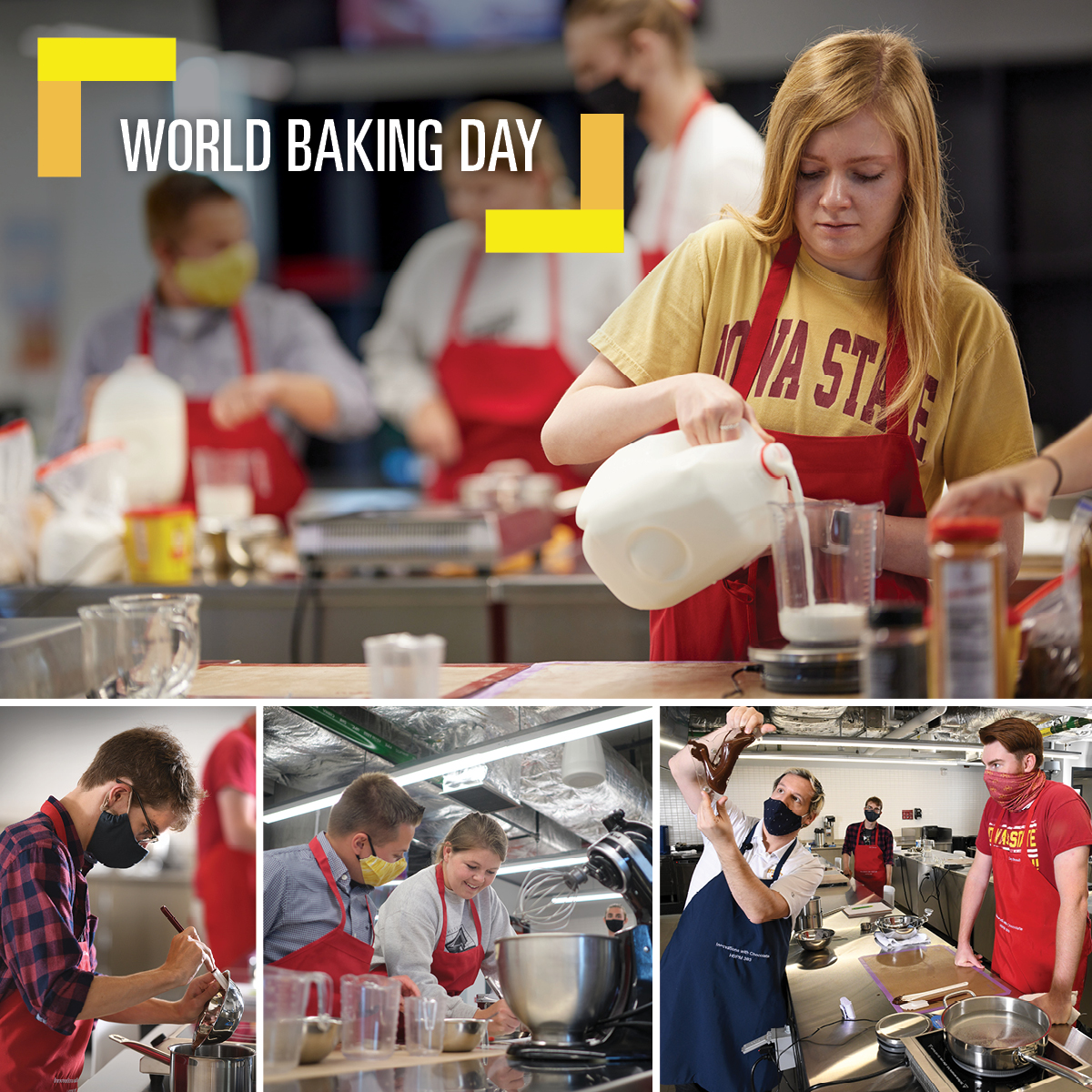 Iowa State University Foundation on Twitter: "Let's BAKE the world a ...
