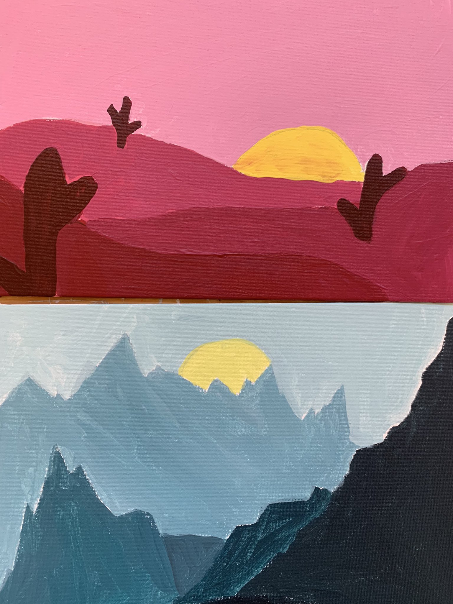 Monochromatic Colors Art