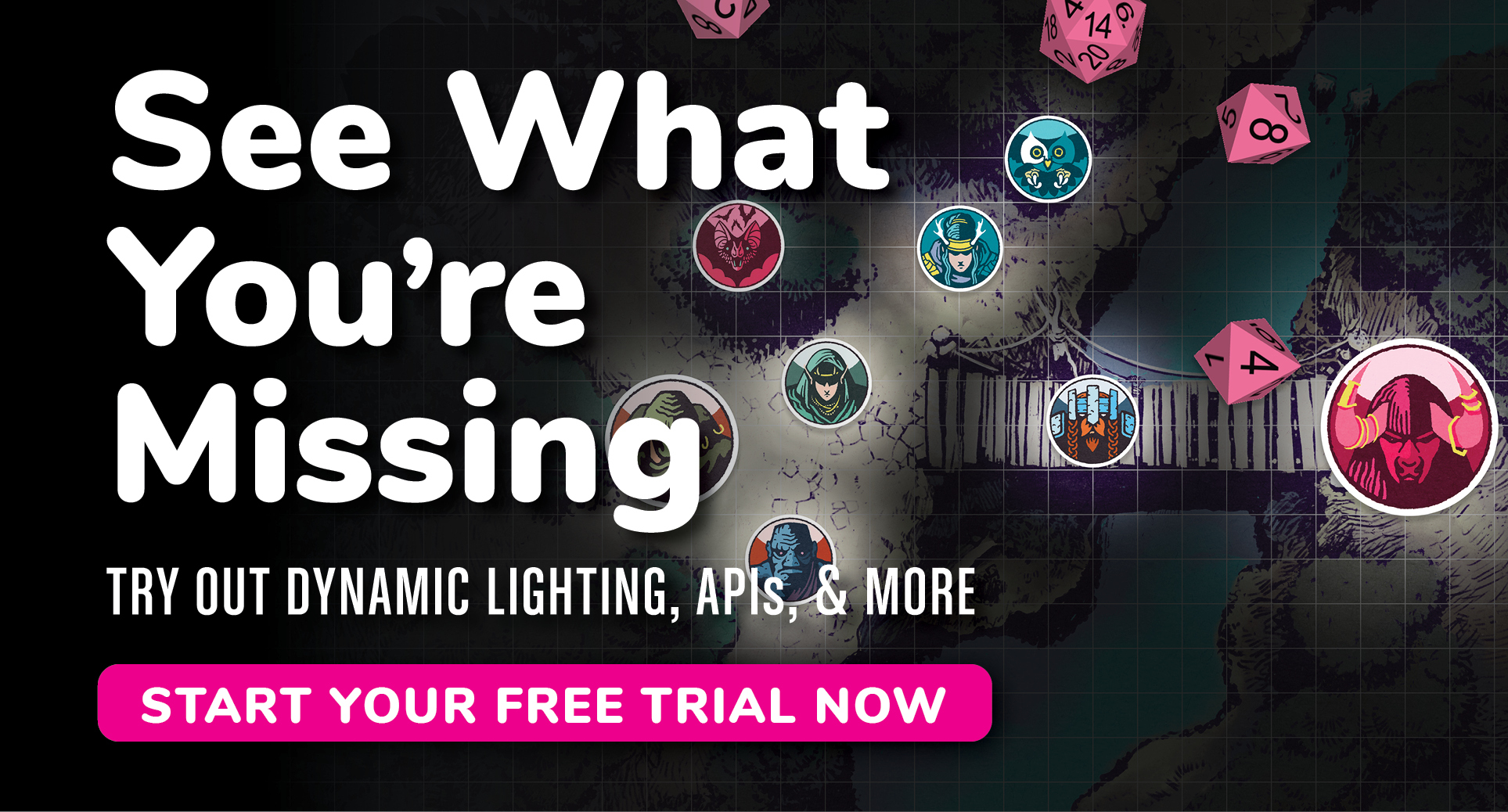 Roll20 on Twitter: "💪🏼Ever wanted to try out a Plus or Pro account before you subscribe? 🎉Here's ...