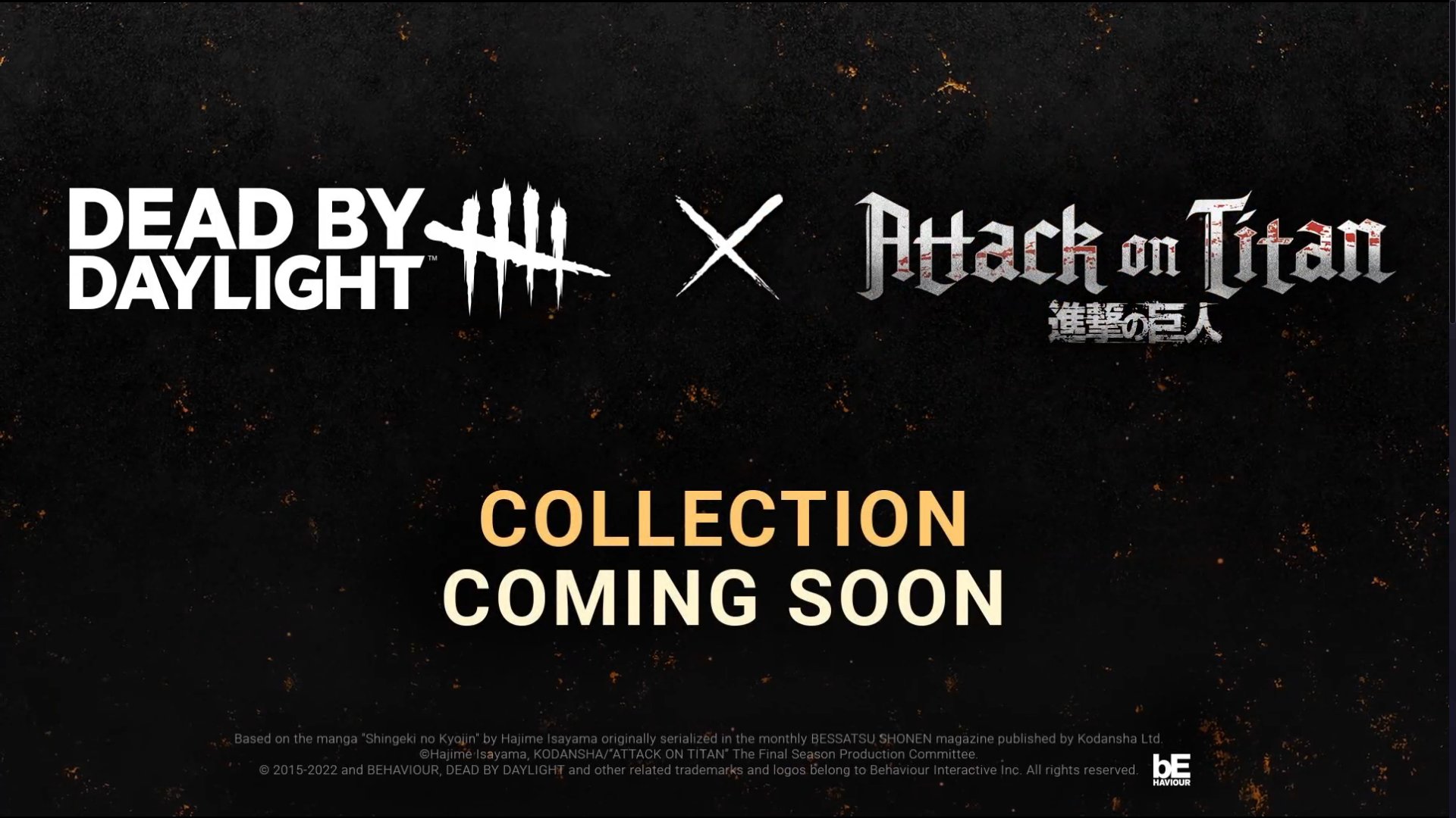 DbD攻略班@神ゲー攻略 on Twitter: "DbD×進撃の巨人コラボ！？！？！？！？ ま？？？？？？？？？？？？？？？？？ 6周年配信情報まとめ https://t.co ...