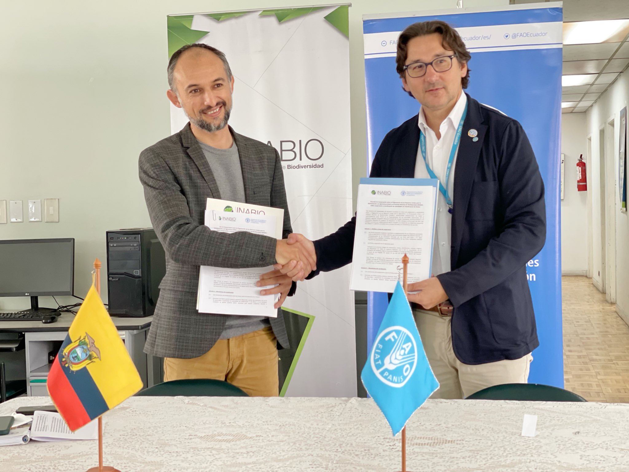 FAO Ecuador على تويتر: "Continuamos fortaleciendo nuestra cooperación interinstitucional en ...