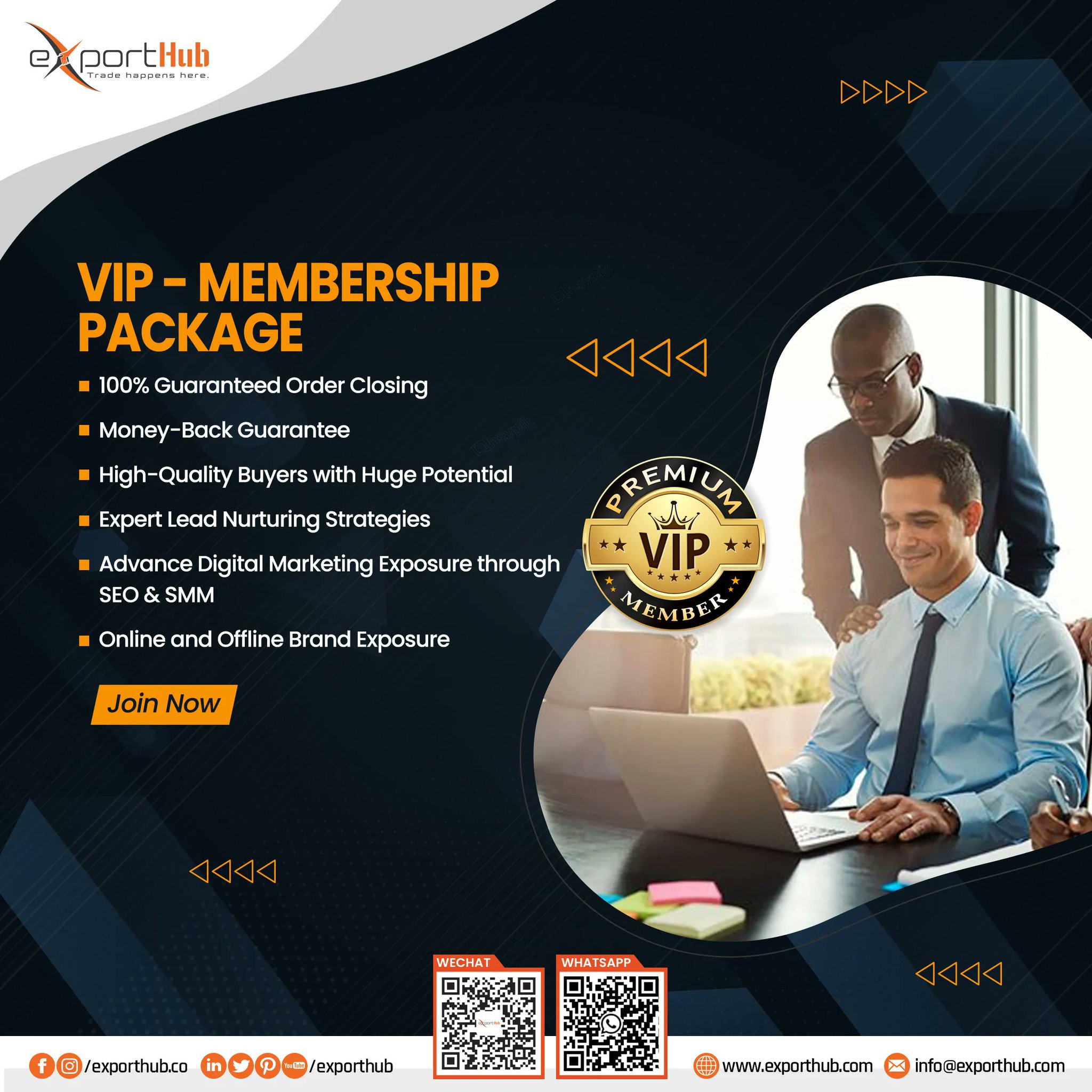 Export Hub on Twitter: "Become Our Premium Member Enjoy One Window Solution To Meet Your B2b ...