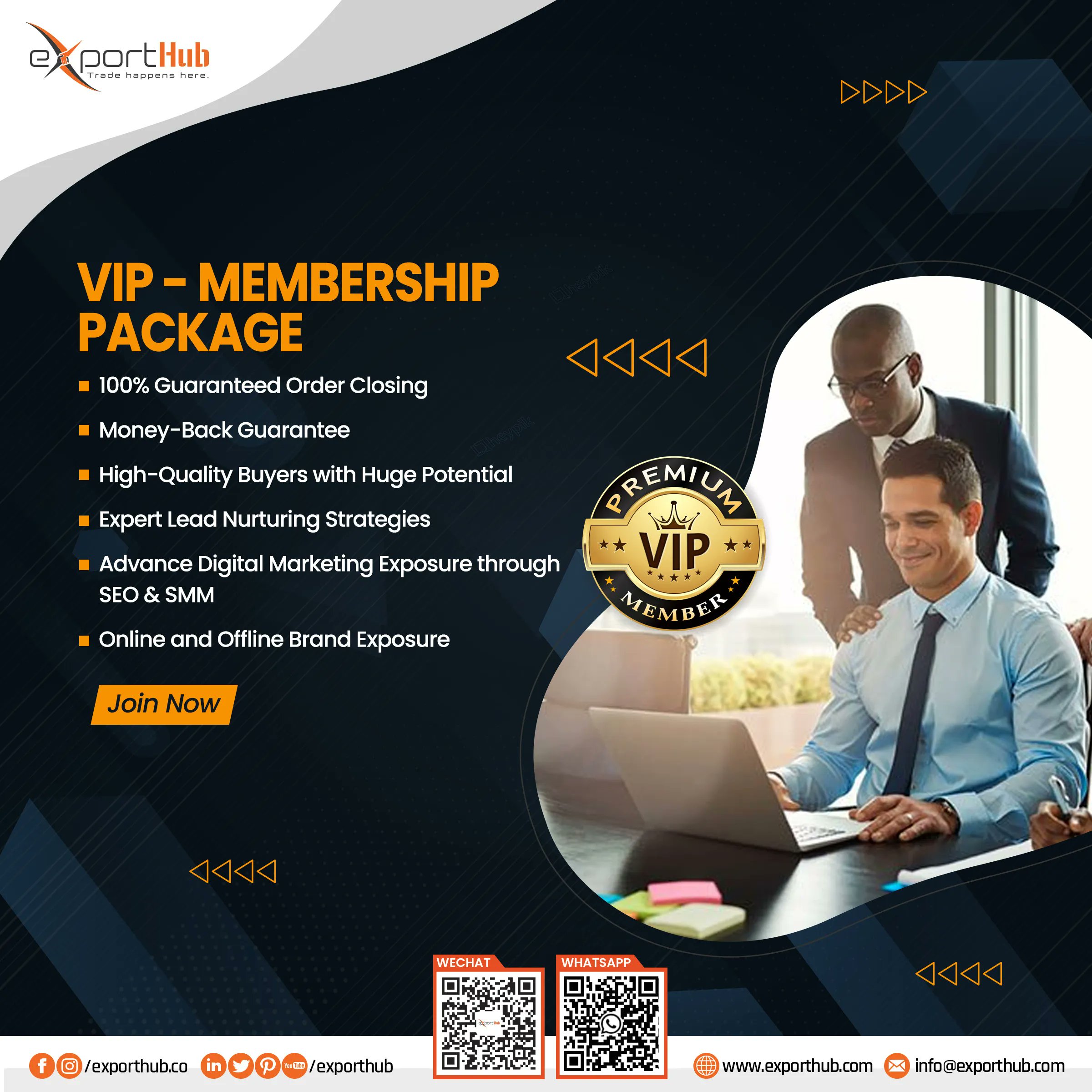 Export Hub on Twitter: "Become Our Premium Member Enjoy One Window Solution To Meet Your B2b ...