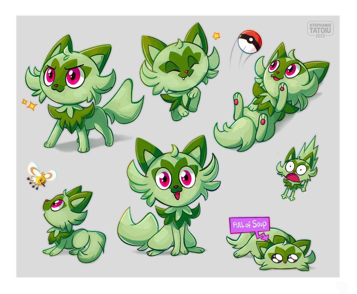 「I plan to draw each of the S/V starters!」|ᴇᴄᴏᴋɪᴛᴛɪ @ POKEMON SCARLET 🍊 ...