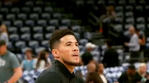 NBA on Twitter: "Devin Booker getting loose for a WIN or GO HOME Game 7 on TNT #PhantmCam 💎 Game ...